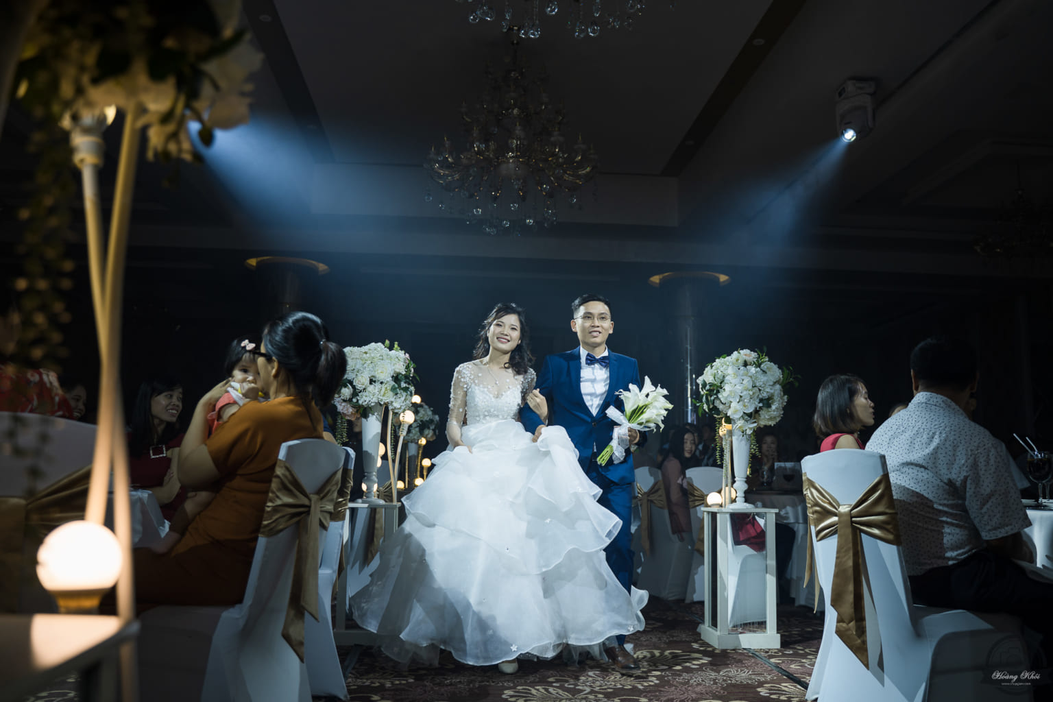 Chụp ảnh tiệc cưới Lễ Thành Hôn tại nhà hàng Adora Center - Hoàng Văn ...